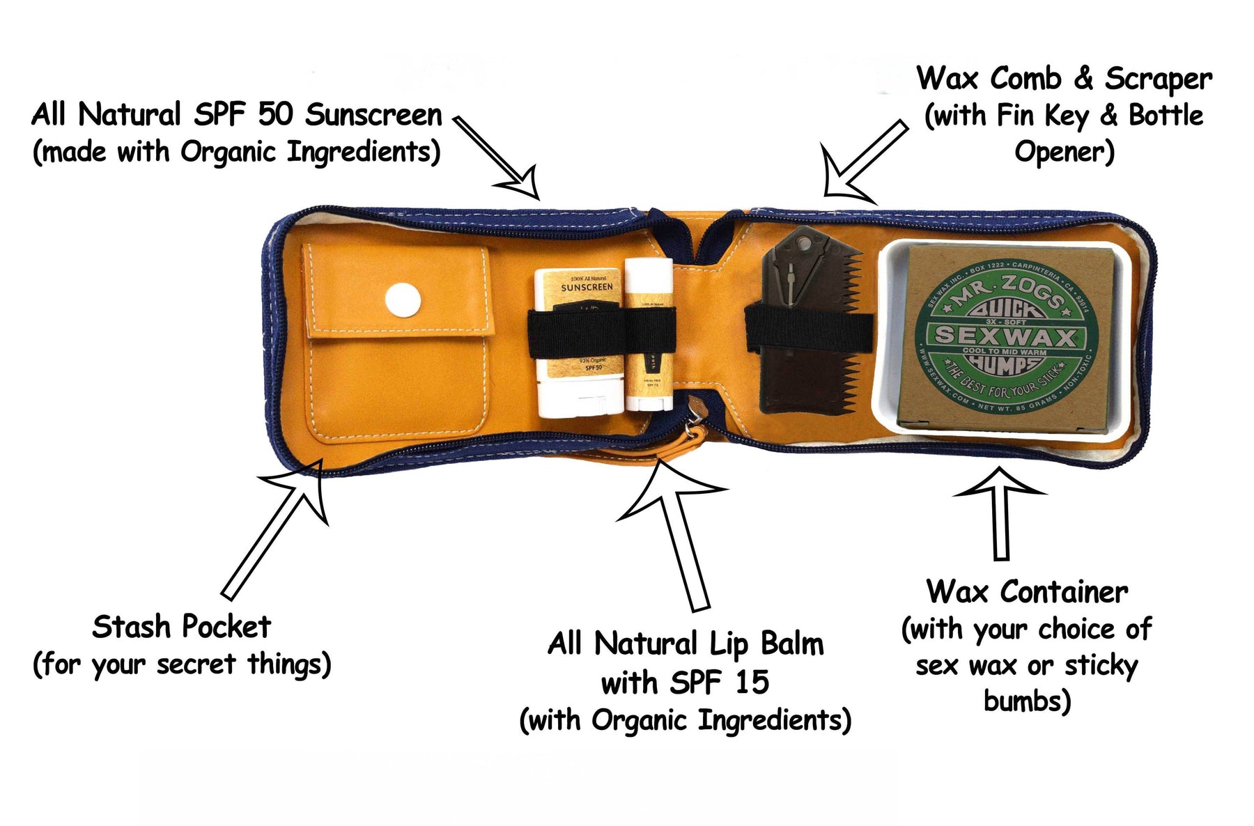 Surf Travel Kit - Surf Wax Kit with Accessories - Great Gift – West Path